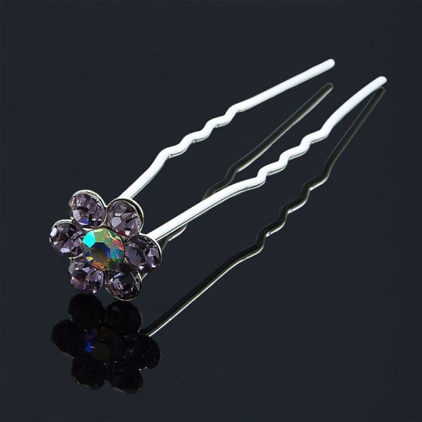 Hårnål strassblomma 5-pack - Athelinda