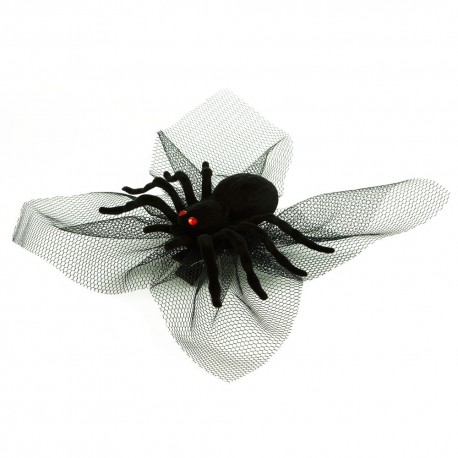 Halloween svart spindel - Athelinda